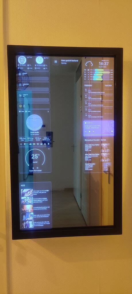 The Brain Of My Smart Home A Home Assistant Based Magic Mirror Including Face Recognition And