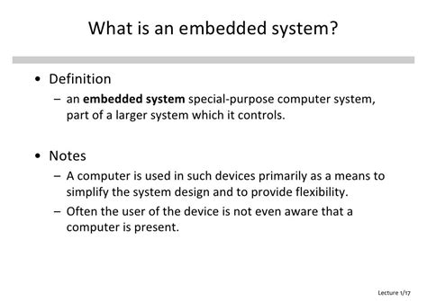 Safety Critical Embedded Systems Course