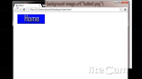 Html And Css Image Button Youtube