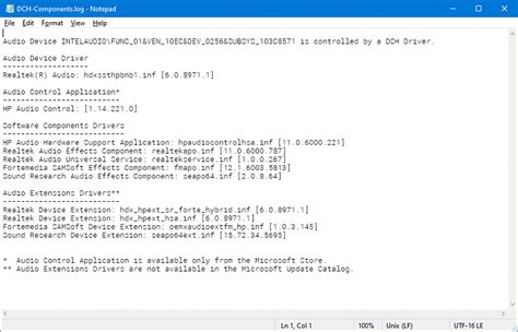 Determine The DCH UAD Realtek Driver Needed For Your Audio Windows Forums