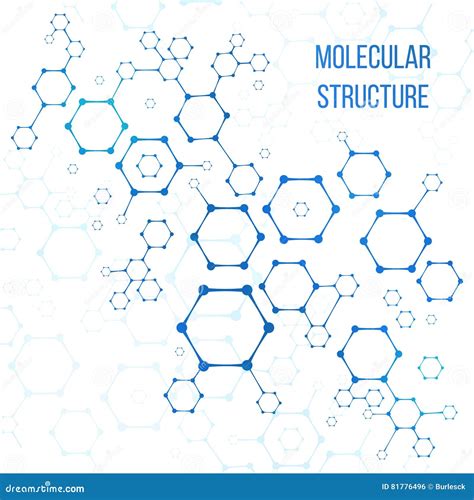 Molecular Structure Or Structural Coding Vector Elements Stock Vector Illustration Of Design