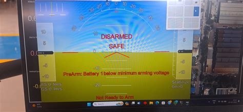 Prearm Battery 1 Below Minimum Arming Voltage Copter 4 4 Ardupilot Discourse