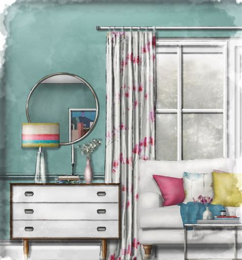 7 Rendering Floor Plans Elevations Interior Design Template Interior Design Sketches