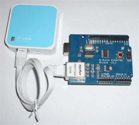 Ethernet W5100 Shield โมดูลต่ออินเตอร์เน็ตสำหรับบอร์ด Arduino Uno และ