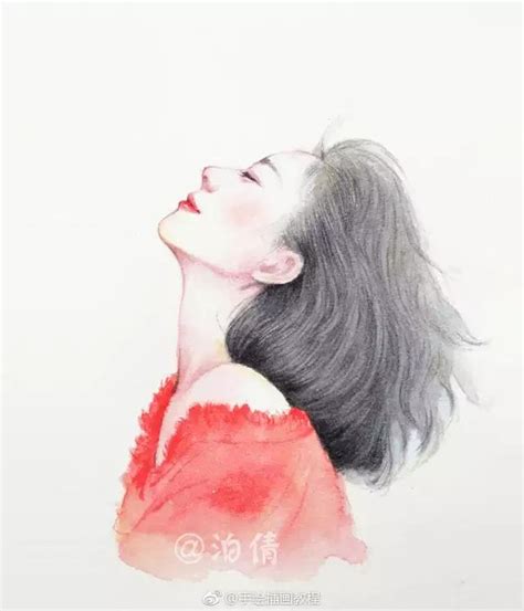 一組漂亮的女孩小像插畫，哪一個是你現在的樣子呢？ 每日頭條