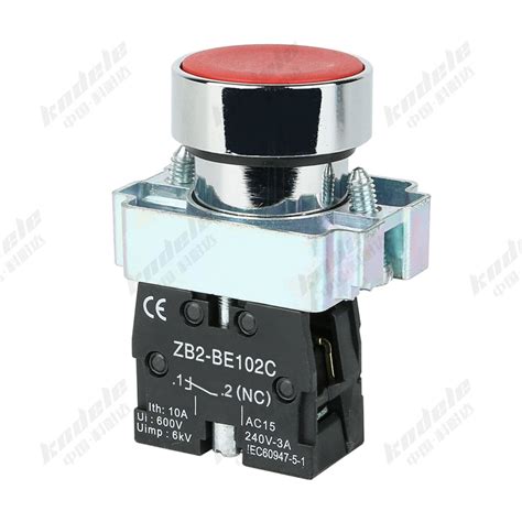 22MM Flush Head Pushbutton Switch Kenaida Electric