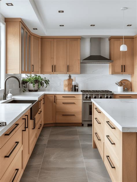 What Color Floor With Maple Cabinets Home Decor Bliss