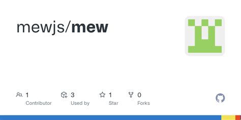 Github Mewjs Mew