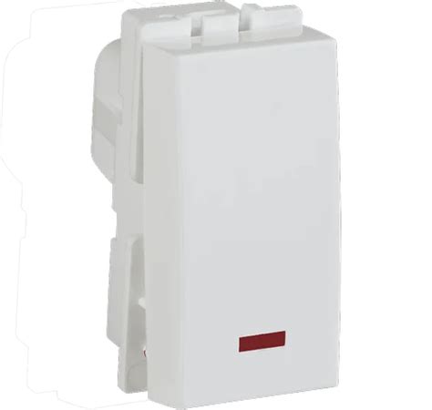 10ax 1 way switch with led indicator 1 module switches at rs 120 piece