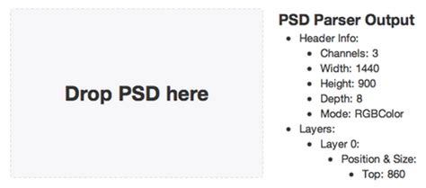 A Photoshop PSD File Parser In JavaScript Web Resources WebAppers