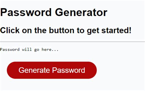 Github Exaltedr Module3challenge Javascript Challenge Password Generator