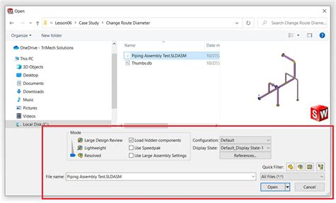 5 Tips For Using The SOLIDWORKS File Open Window