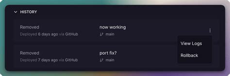 Deployment Actions Railway Docs