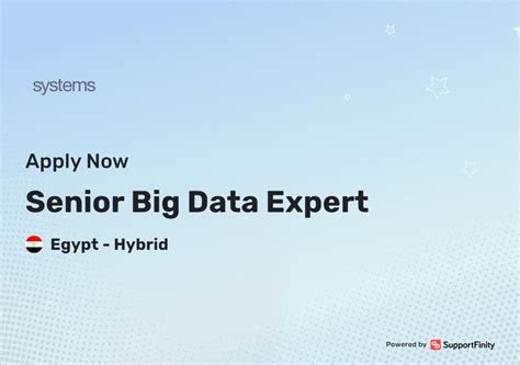 Farah Elshafei On Linkedin Apply For Senior Big Data Expert At Systems