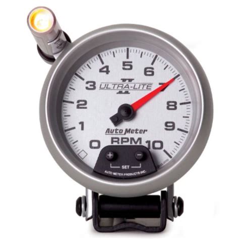 Autometer Ultra Lite Ii Tachometer With Shift Light 10000 Rpm 3 34