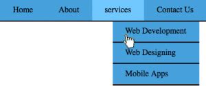 How To Develop HTML CSS Drop Down Menu Tutorial