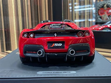 1 18 Diecast Ferrari J50 Red Bbr Scale Model Car