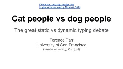 Static Vs Dynamic Types Pdf