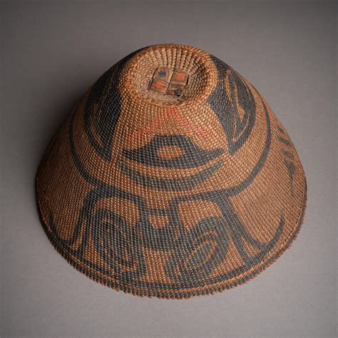 19th Century Tribal Nuu Chah Nulth Nootka Hat Pacific Northwest
