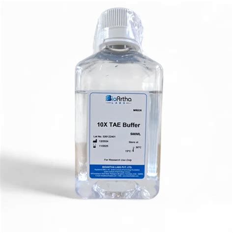 Biochrom Grade Standard Bio Tech Grade 10x Tae Buffer Packaging Type