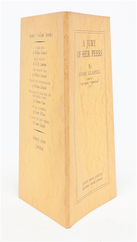 A Jury Of Her Peers Signed Limited Edition Susan Glaspell First Edition