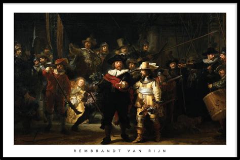 Rembrandt Van Rijn De Nachtwacht Artofit