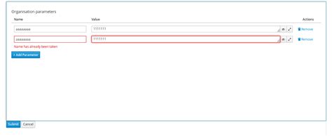 Cannot Add Parameter To Organization Support Theforeman