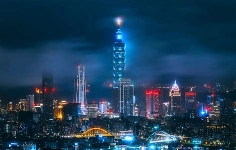 Обои ночь город огни на телефон и рабочий стол раздел город разрешение 8368x4836 скачать