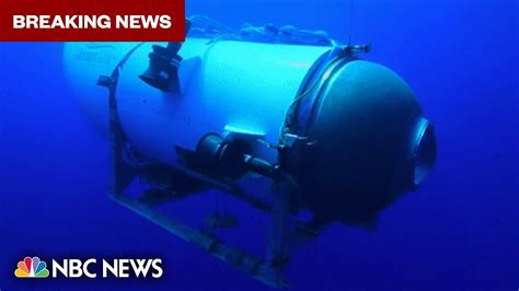 Breaking Coast Guard Says Missing Submersible Passengers Are Presumed