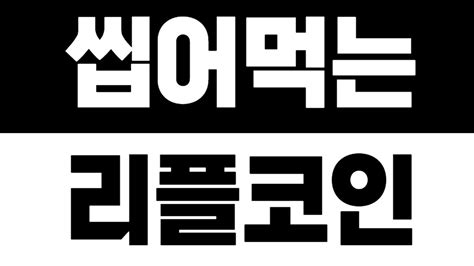 Sec씹어먹는 Xrp리플 코인어디로 갈까요 Youtube