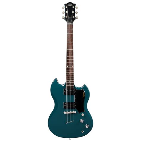 Guild Polara Blue Steel Electric Guitar Musik Produktiv
