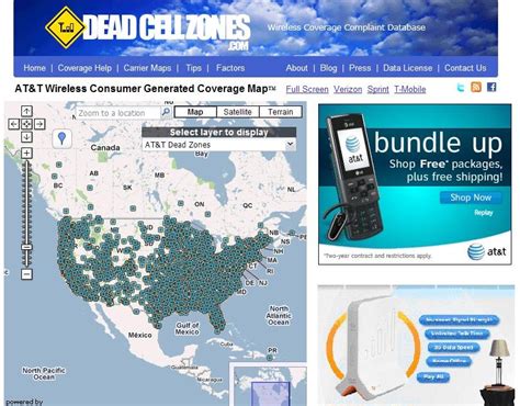 Compare Cell Phone Reception Maps