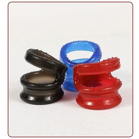 Cock Penis Ring Reusable Delay Ejaculation Stronger Erection Sex Yoys