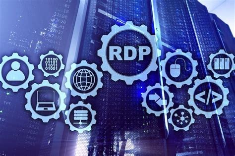 Premium Photo Rdp Remote Desktop Protocol Terminal Services Server