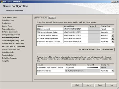 Microsoft Sql Server 2008 Installation