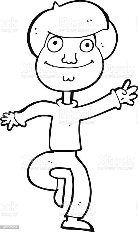 Cartoon Dancing Man Stock Illustration Download Image Now Adult