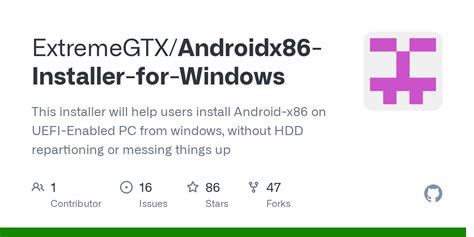 Github Extremegtxandroidx86 Installer For Windows This Installer Will Help Users Install