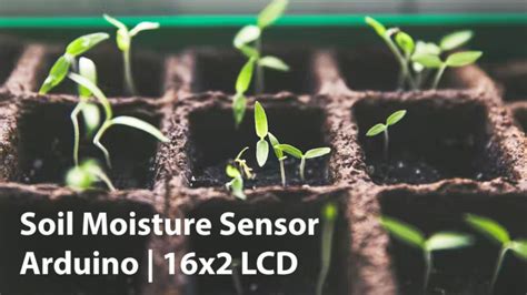 Soil Moisture Sensor With Lcd Display
