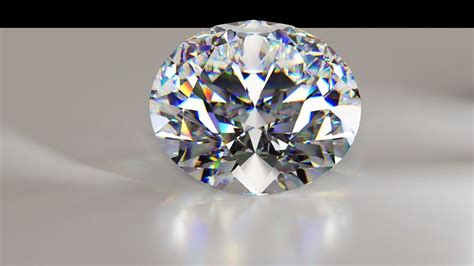 Blender Cycles Dispersion Shader Scene Diamond Rendering D Model
