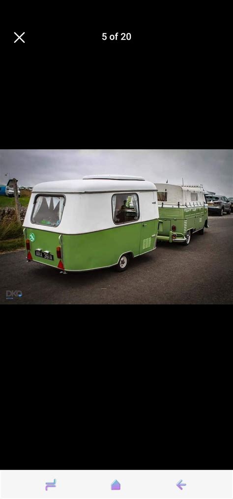 Vw Splitscreen Single Cab And Eriba Puck Combo Oldskool Dubz