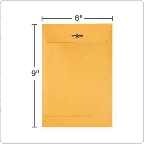 Clasp Envelopes 6x9
