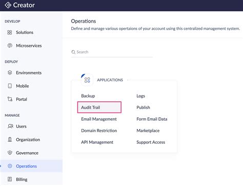 Understanding Audit Trail Zoho Creator Help Understanding Audit Trail Zoho Creator Help