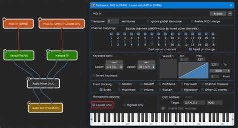 The Most Flexible MIDI Processing Gig Performer