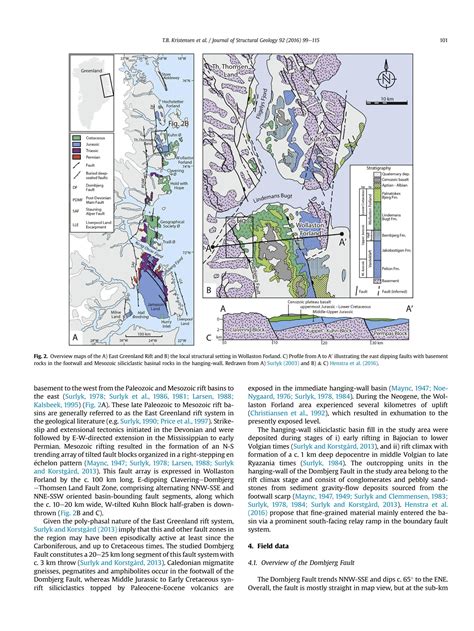 Solution Structure And Flow Properties Of Syn Rift Border Faults The Interplay Between Fault