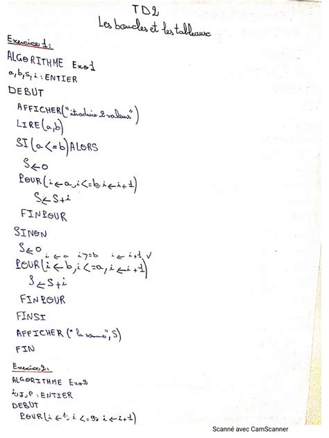 Td2 Algo 2021 Solution Pdf