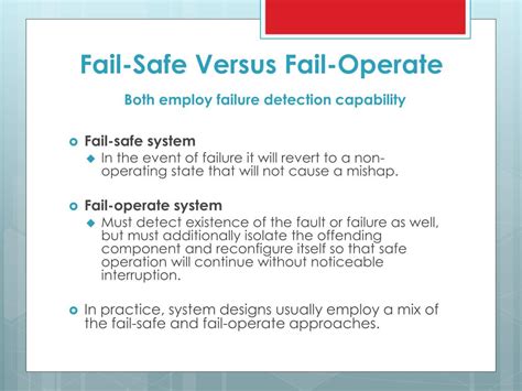 PPT Design Of Fail Safe Computer Systems PowerPoint Presentation Free Download ID 5267777