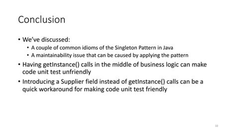 The Singleton Pattern In Java Pdf
