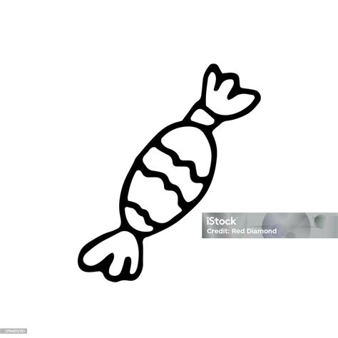 달콤한 사탕 그림a 간단한 사탕 손으로 그린 벡터 일러스트레이션 낙서 포장 사탕 손으로 그린 낙서 사탕 아이콘블랙 스케치 기호 기호 사탕 지팡이 카드 로고 배너 포스터