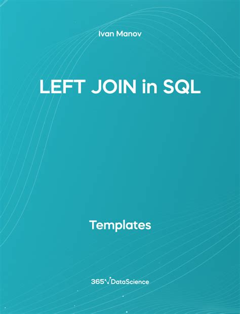 LEFT Join In SQL Template Data Science