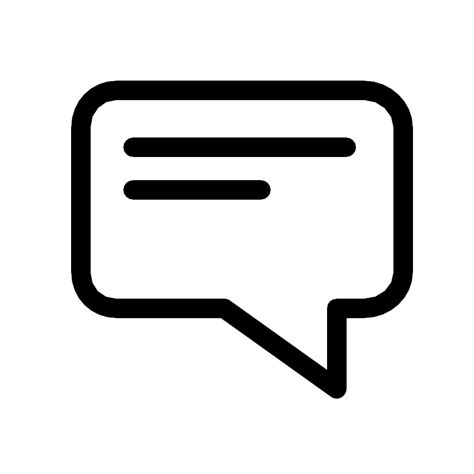 Bubble Text Vector Svg Icon Svg Repo